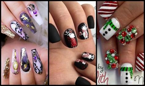 30 Εντυπωσιακά σχέδια για Χριστουγεννιάτικα νύχια Ediva Gr