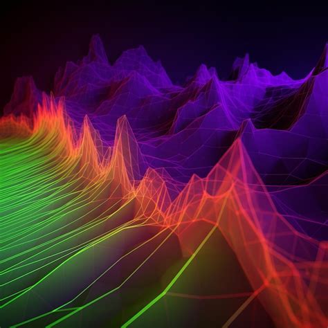 Premium Photo Visions Of Vibrant Playgrounds Oscillating Neon Chalk Drawings Illuminated In