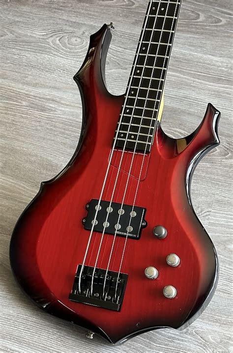 Esp Custom 4 String Bass With Esp Bag Reverb