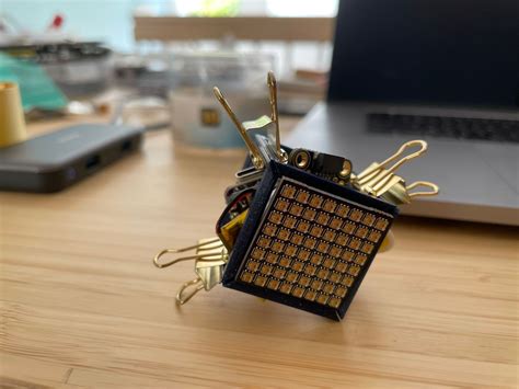 Making A Tiny Glowy Wifi Message Cube