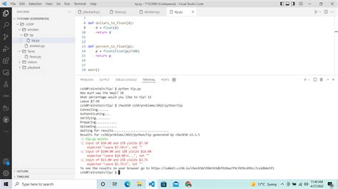 Check50 Output Issue Rcs50