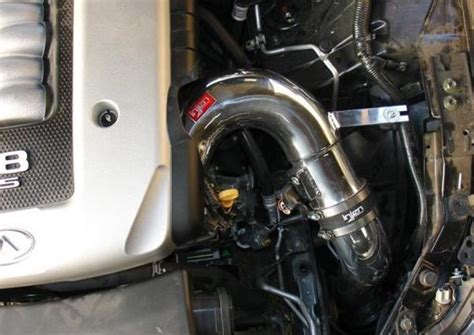 Injen 06 08 M45 45l V8 Polished Cold Air Intake Sbp Straightboost