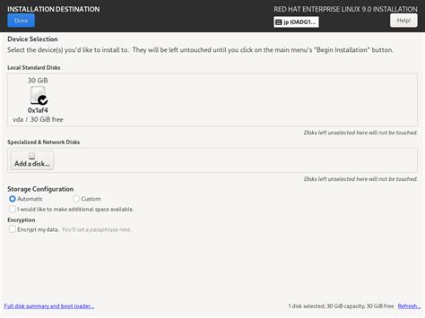 Redhat Linux Install Rhel 9 Server World