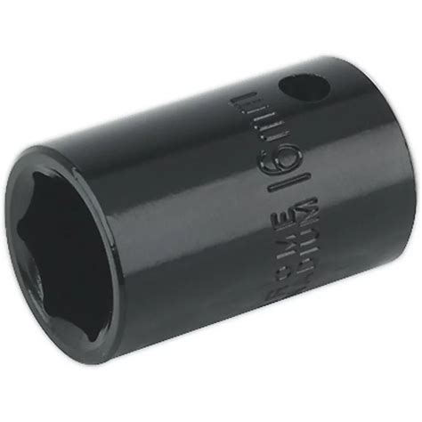 16mm Forged Impact Socket 1 2 Inch Sq Drive Chrome Vanadium Wrench Socket Diy At Bandq