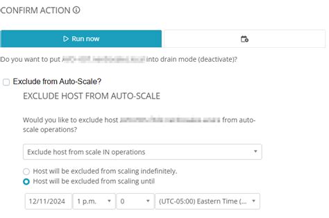 maintenance mode exclude hosts from auto scale nerdio help center