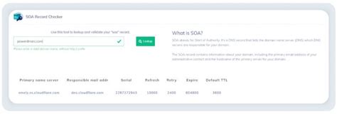 What Is A Dns Soa Record