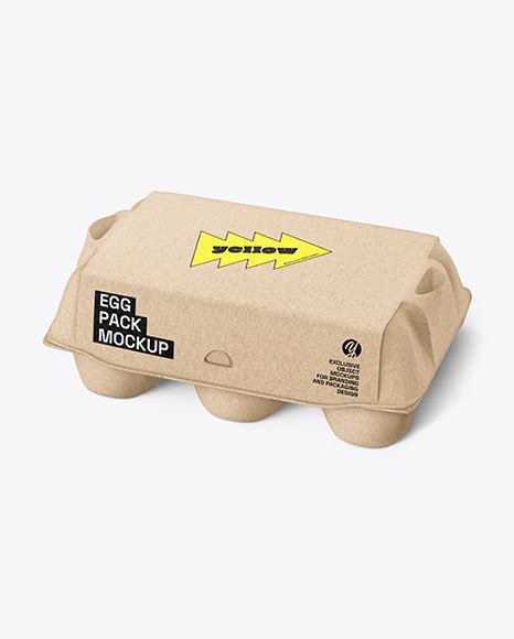 Egg Carton Packaging Mockup Free Download Images High Quality Png