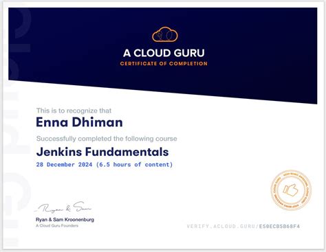 Enna Dhiman On Linkedin Jenkins Acloudguru Devops