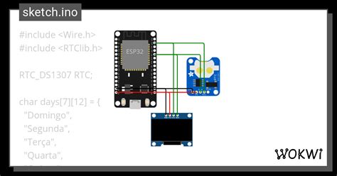 Esp32 Rtc Display Copy Wokwi Esp32 Stm32 Arduino Simulator