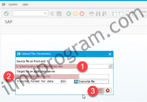 TCODE AL UPLOAD FILE TO SAP DIRECTORY ILMUPROGRAM COM