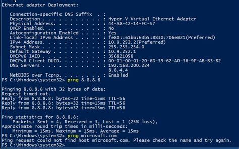 Windows Azurestack Poc Machine Cant Connet To The Internet After Running Deployment Script