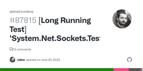 Long Running Test Systemnetsocketstestssendreceivespansyncforcenonblockingsendrecv