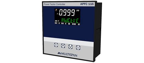 Automatic Power Factor Controller Apfc Multispan