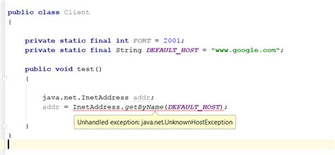 Java Inetaddress Dont Work In Android But It Works In Netbeans Stack Overflow