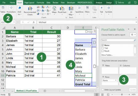 How To Count Number Of Unique Records In Excel Methods