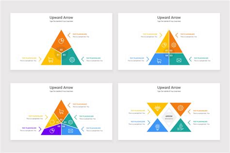 Upward Arrow Diagram Powerpoint Template Nulivo Market