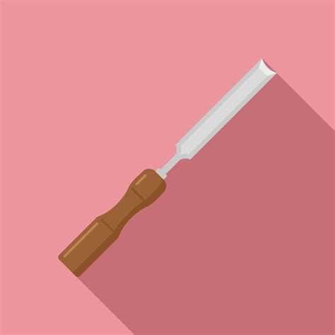 Premium Vector Chisel Industry Icon Flat Illustration Of Chisel Industry Vector Icon For Web