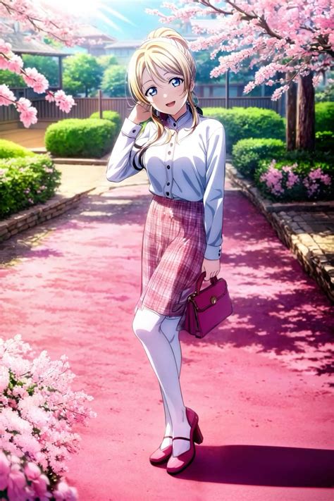 Eli Ayase Ayase Cute Anime Wallpaper Anime Wallpaper