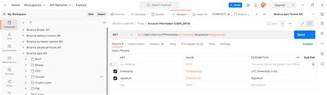 Invalid Api Key For Binance Help Hub Postman Community