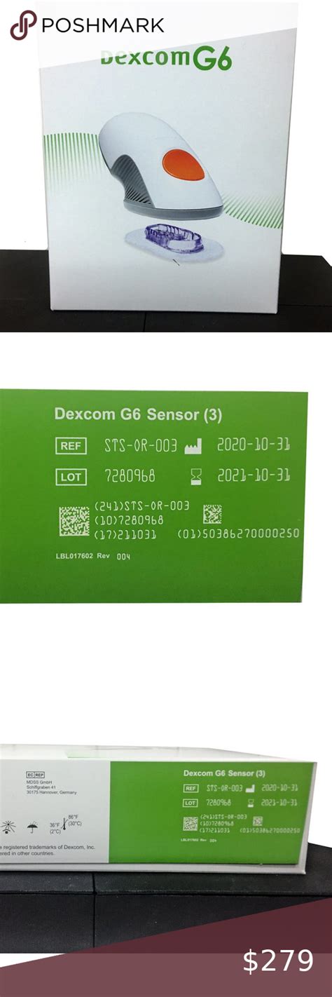 New Dexcom G6 Sensors 3 In Box Exp 01 20 2022 Dexcom Sensor 10 Things