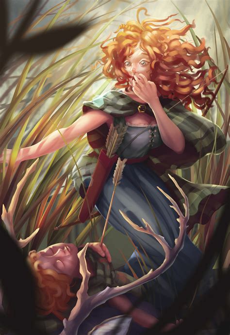 Artstation Merida Fan Art Agebend