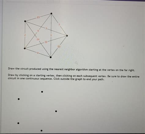 Solved Draw The Circuit Produced Using The Nearest Neighbor