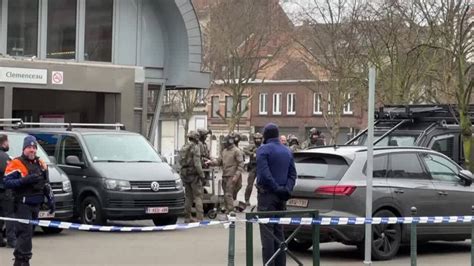 Two Suspects On The Run After Metro Station Shooting In Brussels