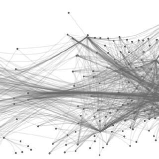 Graph Layout With A And Without B Implementation Of Edge Bundling