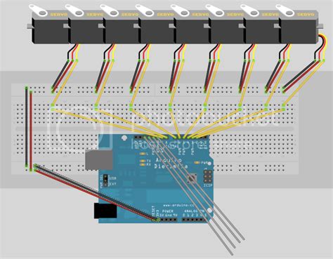 8 Servos And Ethernet Shield I Think So Interfacing Arduino Forum