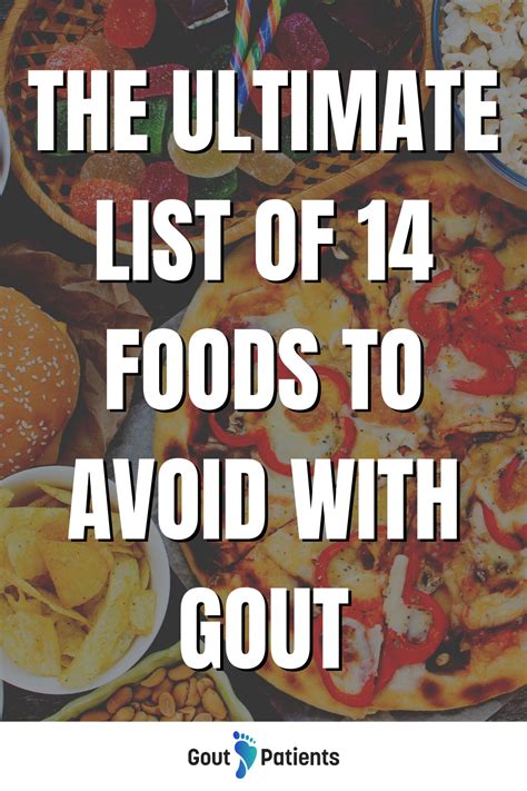 Foods To Avoid With Gout Printable Printable Free Templates