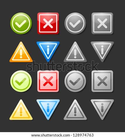 Active And Inactive Notification Icons Suitable For Custom Web Design