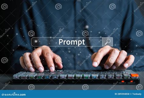 Prompt Text Ai Texting Prompt On Keyboard With Smart Artificial Intelligence Prompt Text With