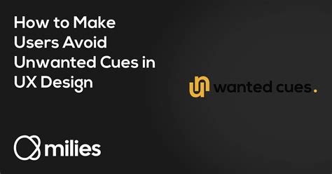 How To Make Users Avoid Unwanted Cues In Ux Design