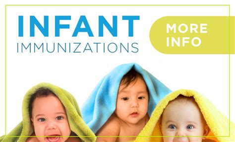 Infant Immunizations Button Tri City Medical Center