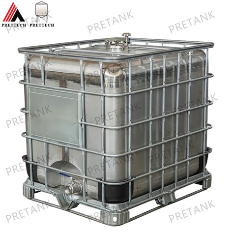 Stainless Steel IBC Container IBC Totes For Food Chemical Liquid Storage China IBC And 1000L IBC