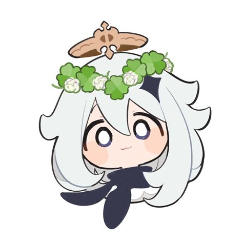 Official Paimon Emote From Paimon Genshin7 Genshinimpactresources On Tumblr