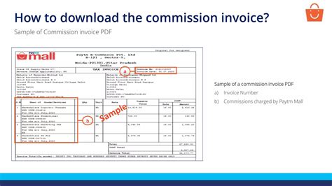 Commission Invoice B2c Pdf