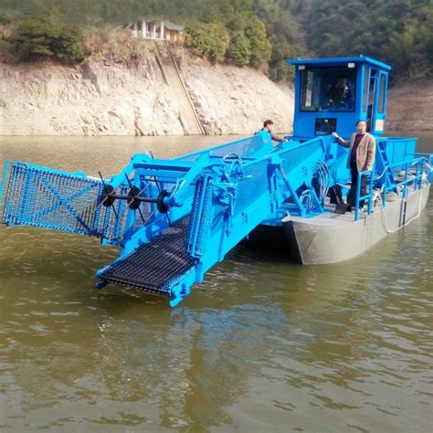 Best Price Floating Waste Collecting Vessel Water Hyacinth Harvester