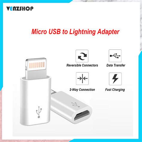 Jual Sambungan Konektor Micro To Ip Shopee Indonesia