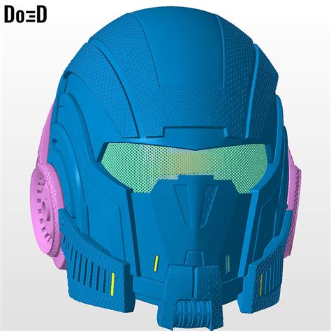 N7 Commander Shepard Mass Effect Andromeda Helmet 3d Printable Model