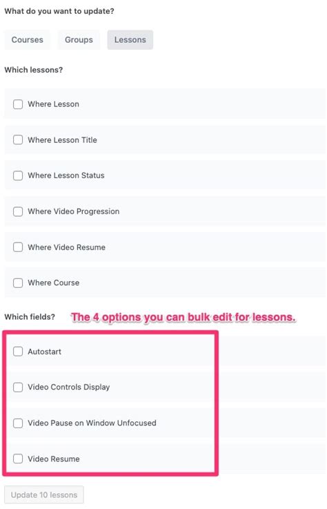 How To Bulk Edit LearnDash Courses Lessons Groups No Plugin