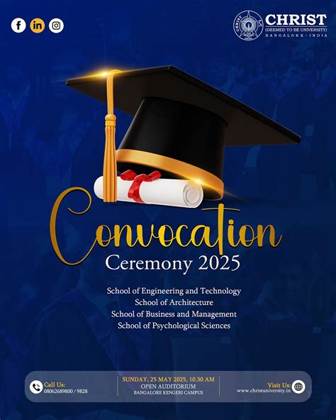 Graduationday Christuniversity Futurestartshere Christkengeri