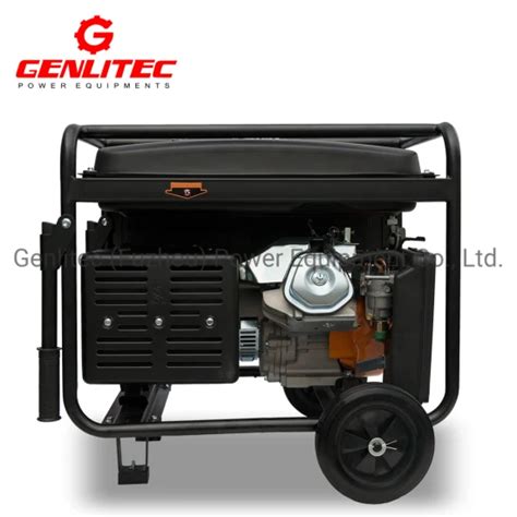 7500w Low Noise Portable Type Petrol Motor Gasoline Generator With