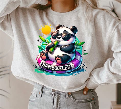 Cute Panda Clipart Png Bamboozled Panda Clipart Funky Panda Png