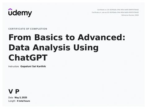 dataanalysis chatgpt ai learning udemy careergrowth
