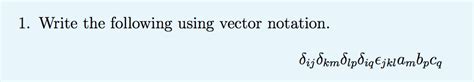 Solved Write the following using vector notation будет Chegg