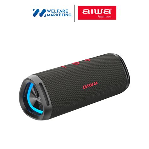 [ผ่อน 0 ] Aiwa Spitfire Mini Bluetooth Speaker ลำโพงบลูทูธพกพามินิ กันน้ำระดับ Ipx7 Shopee