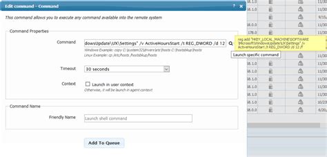Set User Active Hours Windows 10 WanPulse