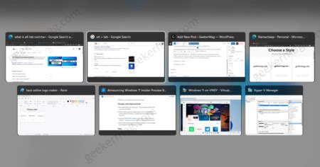 How To Enable Windowed ALT TAB UI In Windows