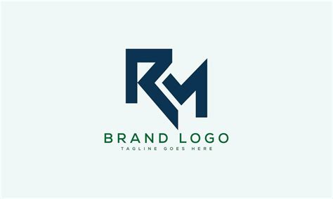 Letter Rm Logo Design Vector Template Design For Brand 35090175 Vector